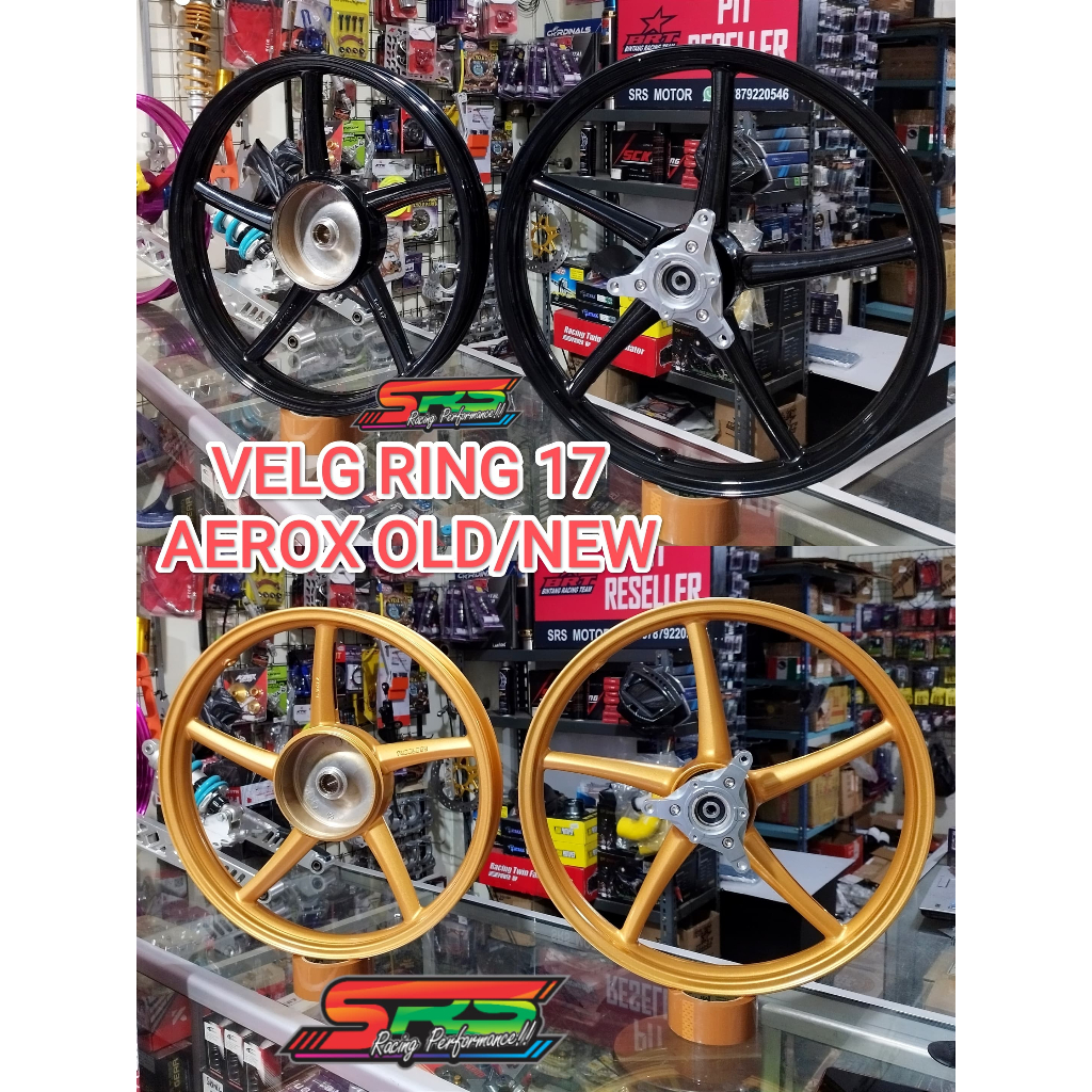 Jual Velg Mutakin Sp522 Aerox Ring 17 original | Shopee Indonesia