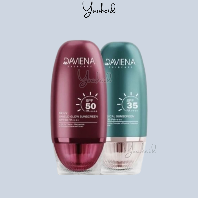 Jual DAVIENA SKINCARE 5X UV Sheild Glow Sunscreen SPF50 PA ...