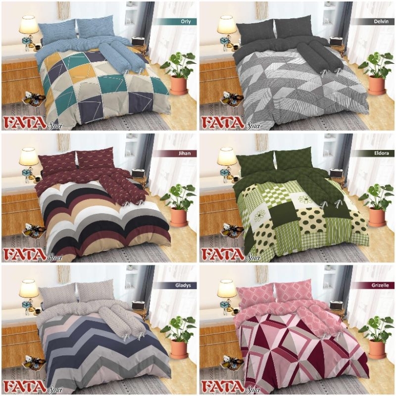 Jual FATA - Bed Cover Set Signature Ukuran King180x200 / Queen 160X200 ...