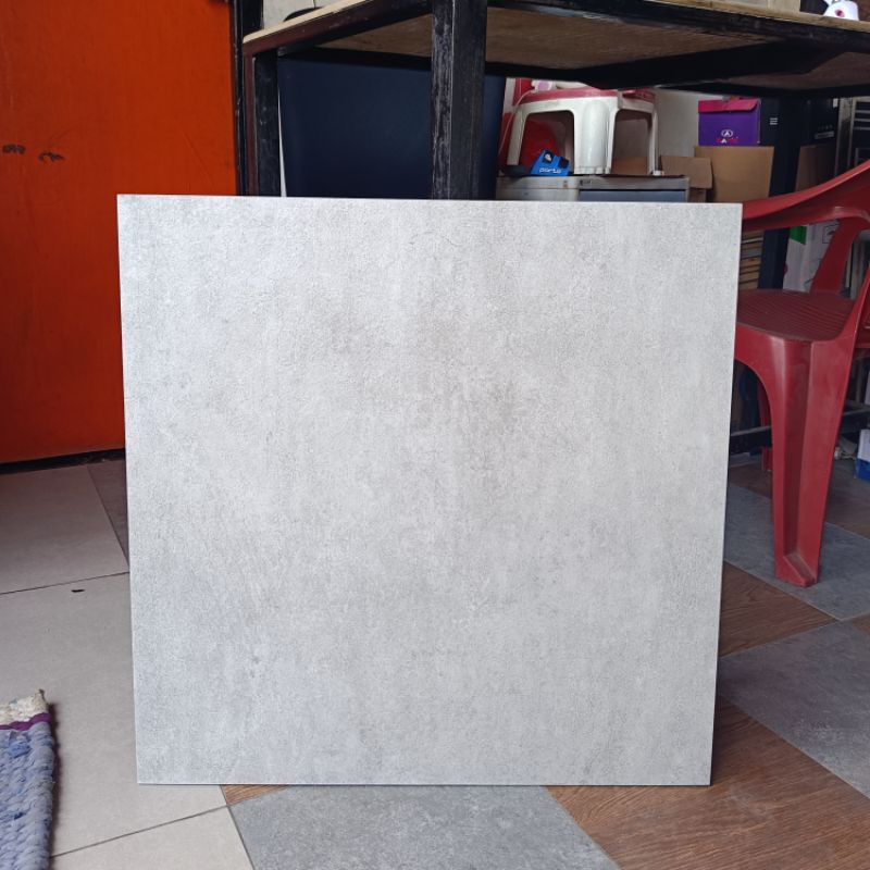 Jual Granit Lantai 60x60 concrete stone grey infinity | Shopee Indonesia