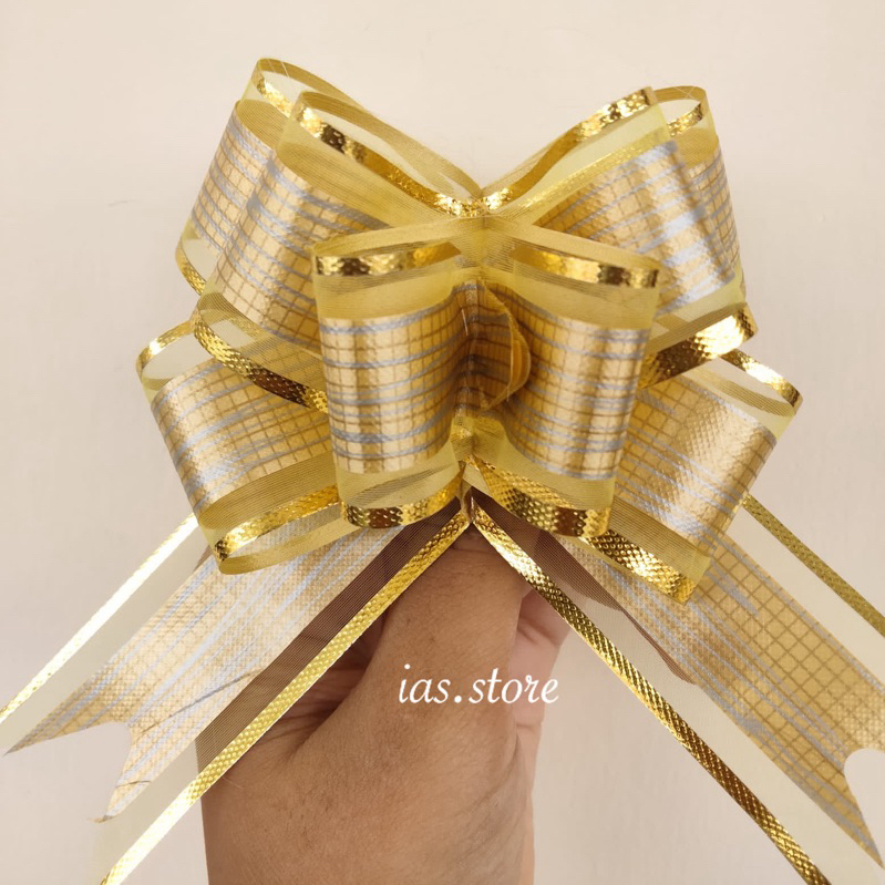 Jual [1 Biji] PREMIUM 32mm Pita Tarik Motif | Pita Hantaran | Pita ...