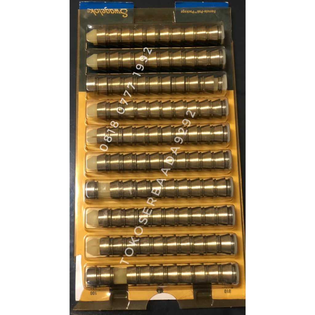 Jual Ferrule set swagelok OD 1/2 inch (Front & Back) | Shopee Indonesia