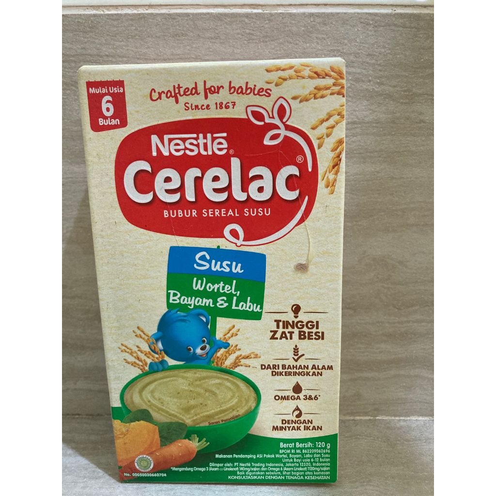 Jual NESTLE CERELAC 120gr | Shopee Indonesia