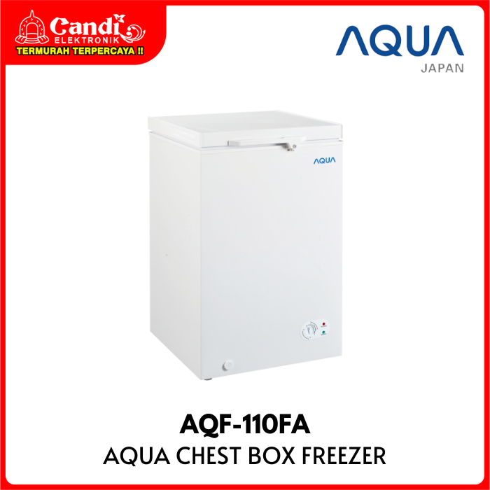Jual AQUA Chest Box Freezer 96 Liter Dual Function AQF-110FA | Shopee ...