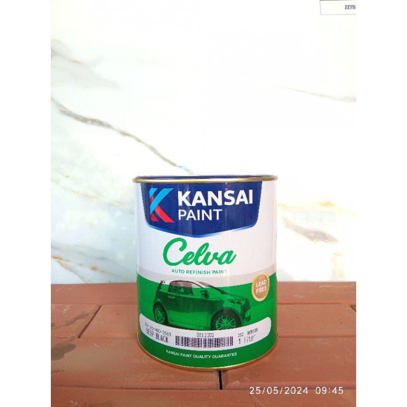 Jual Cat Duko Kansai Celva Deep Black | Cat Mobil | Cat NC | Shopee ...