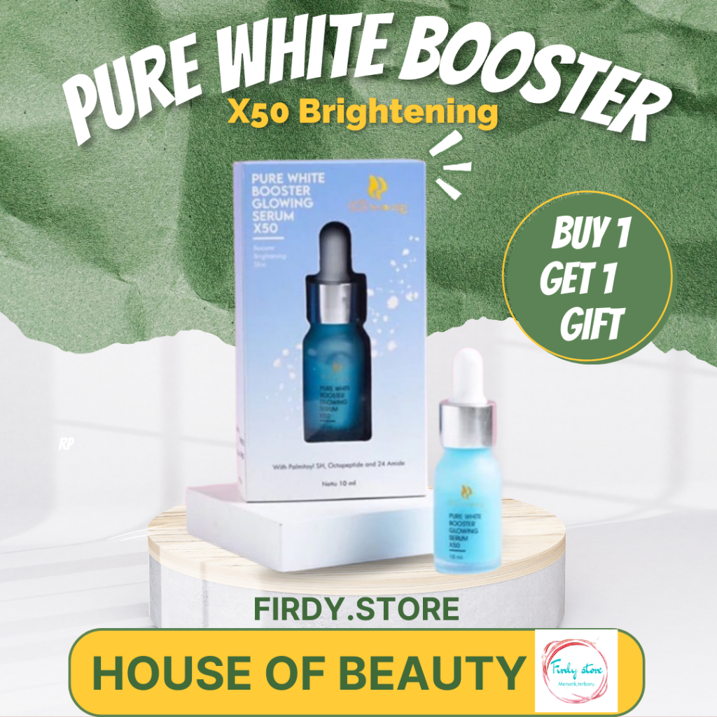 Jual House Of Beauty Serum Glow Viral Pure White Booster Glowing X50 ...