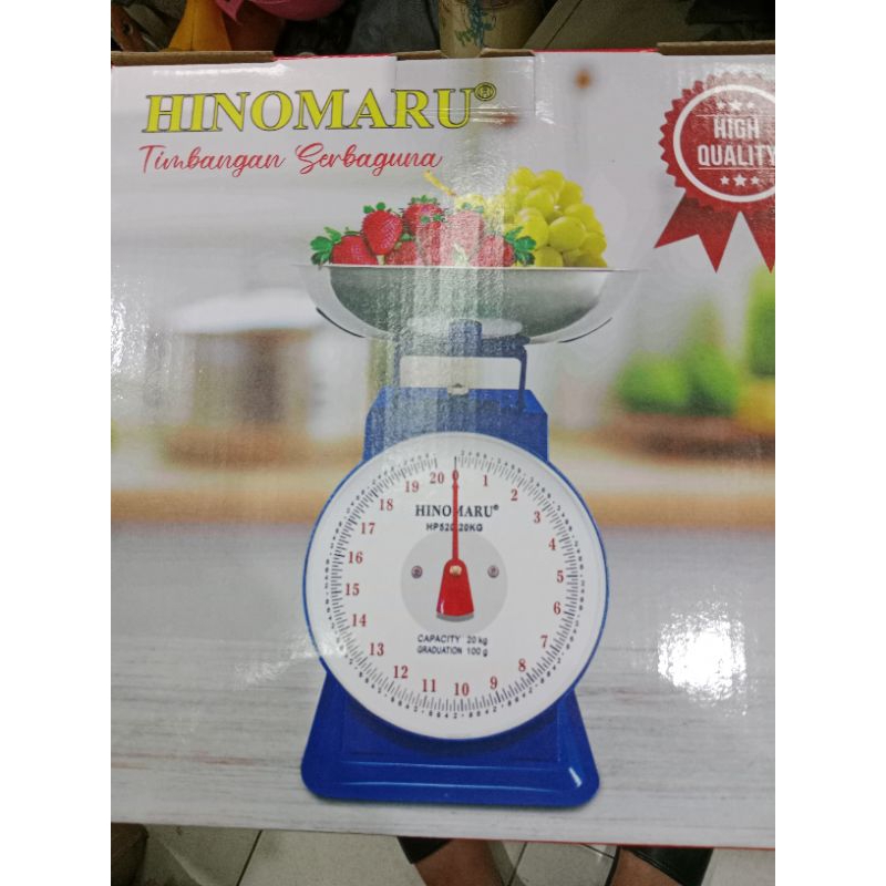 Jual Timbangan Manual Jarum Duduk hinomaru 20kg | Shopee Indonesia