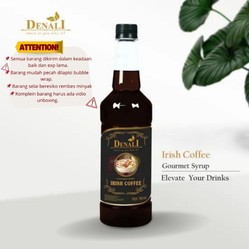 Jual Denali Syrup Aires Coffee 750ml / Sirup Denali rasa Irish Cream ...