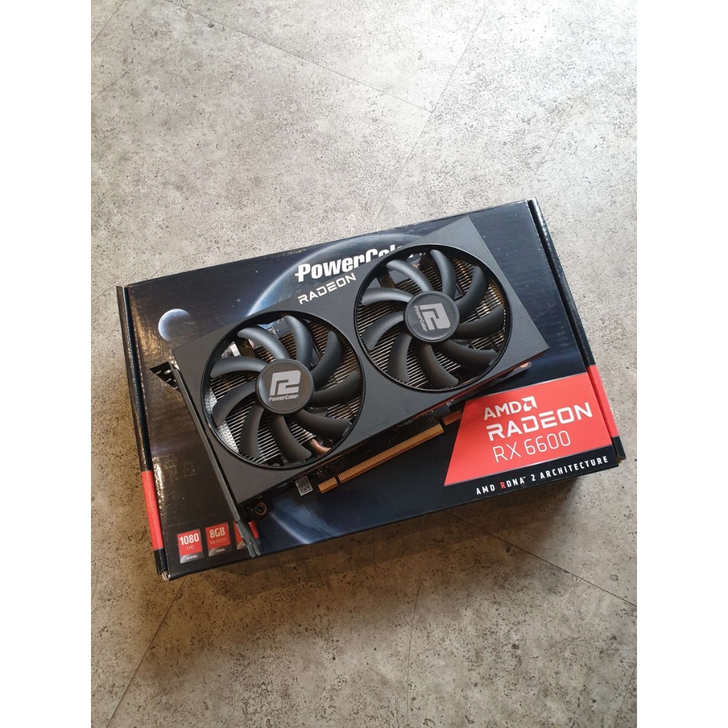 Jual POWERCOLOR RADEON RX 6600 8GB DDR6 128BIT VGA CARD / RX6600 ...