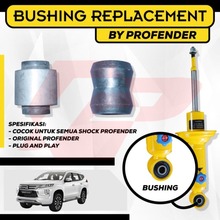 Jual Bushing Replacement Profender Shockbreaker - Mitsubishi Pajero ...