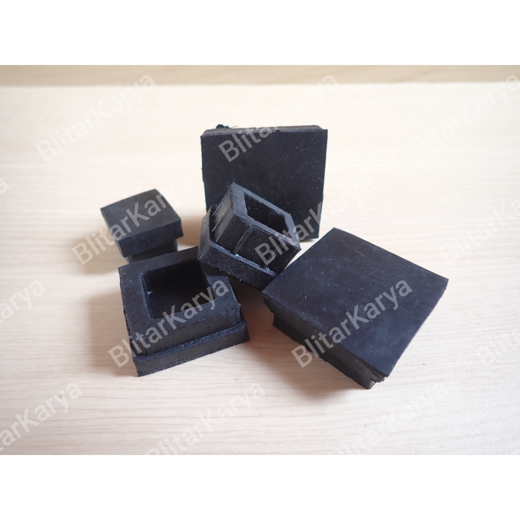 Jual Karet Tutup Holo Karet Kotak Persegi Alas Kaki Bentuk Persegi ...