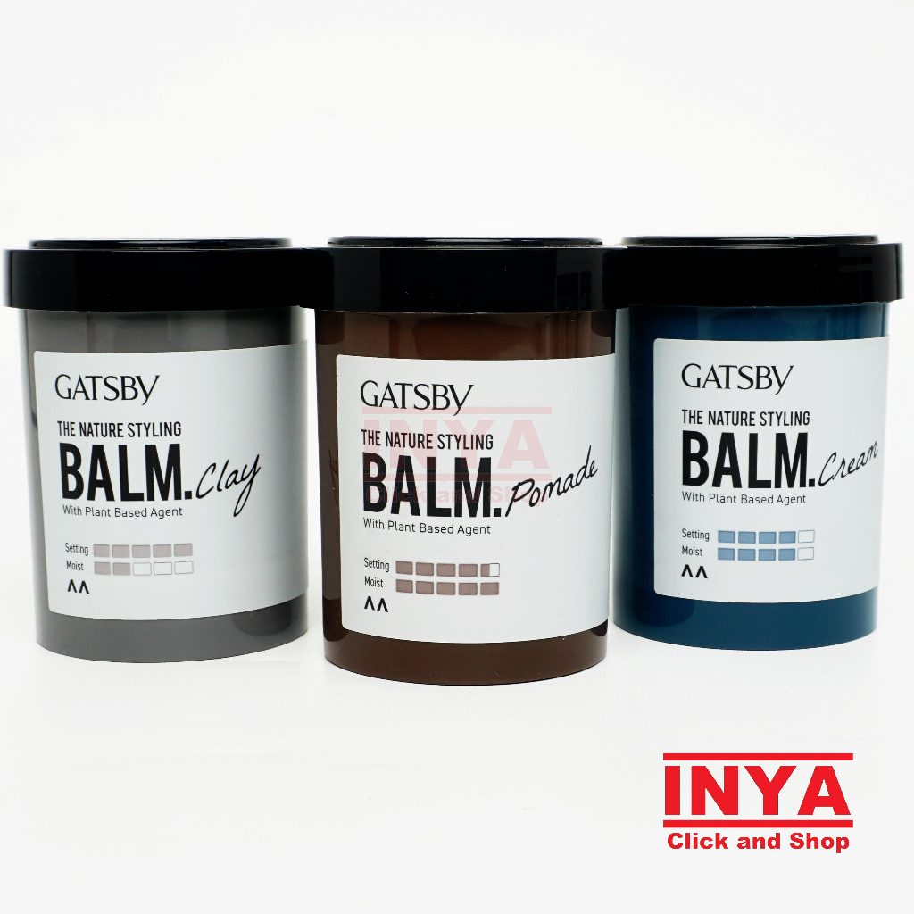 Jual Gatsby Balm Clay Cream Pomade Nature Styling - Minyak Rambut ...