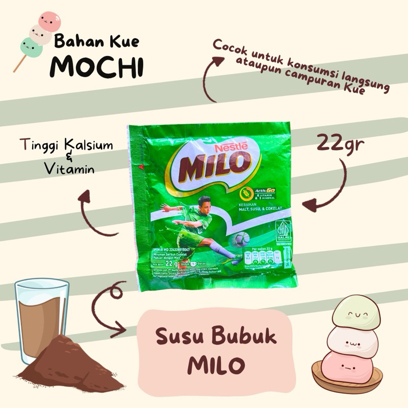 Jual Milo Activ-Go Sich 22gr / Susu Coklat / Susu Bubuk Coklat Milo ...