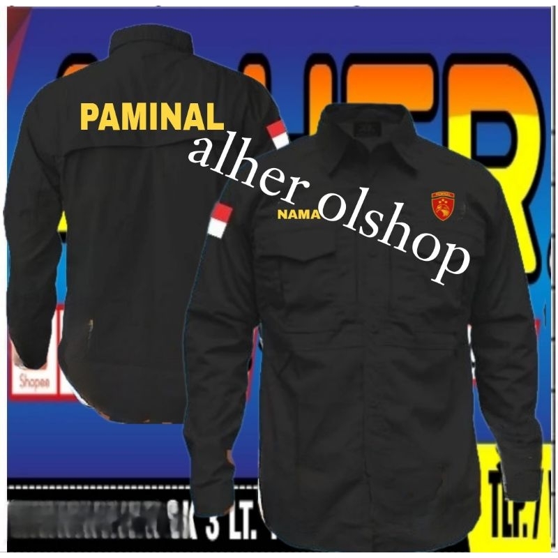 Jual kemeja tactical Paminal baju tactical Paminal seragam tactical ...