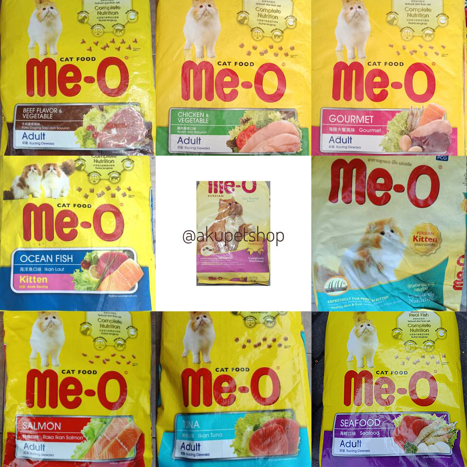 Jual [INSTANT] Meo Dry Food 7Kg | Meo Adult, Kitten, Ocean Fish ...
