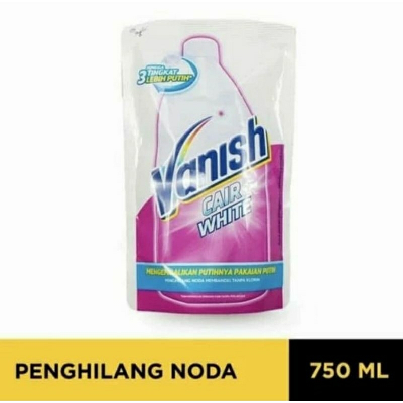 Jual Vanish White 750 ml Penghilang Noda Pakaian 750 ml | Shopee Indonesia
