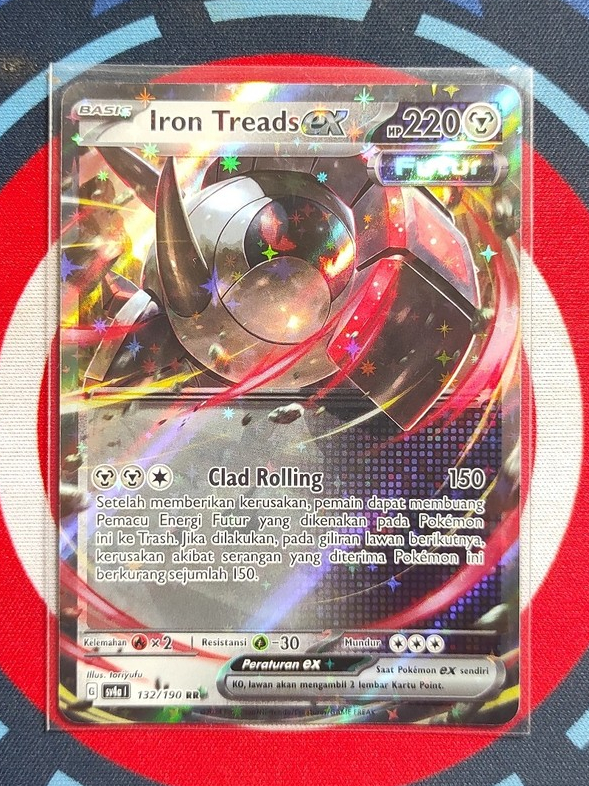 Jual Iron Treads Ex sv4a 132/190 RR | Pokemon TCG Indonesia | Shopee ...