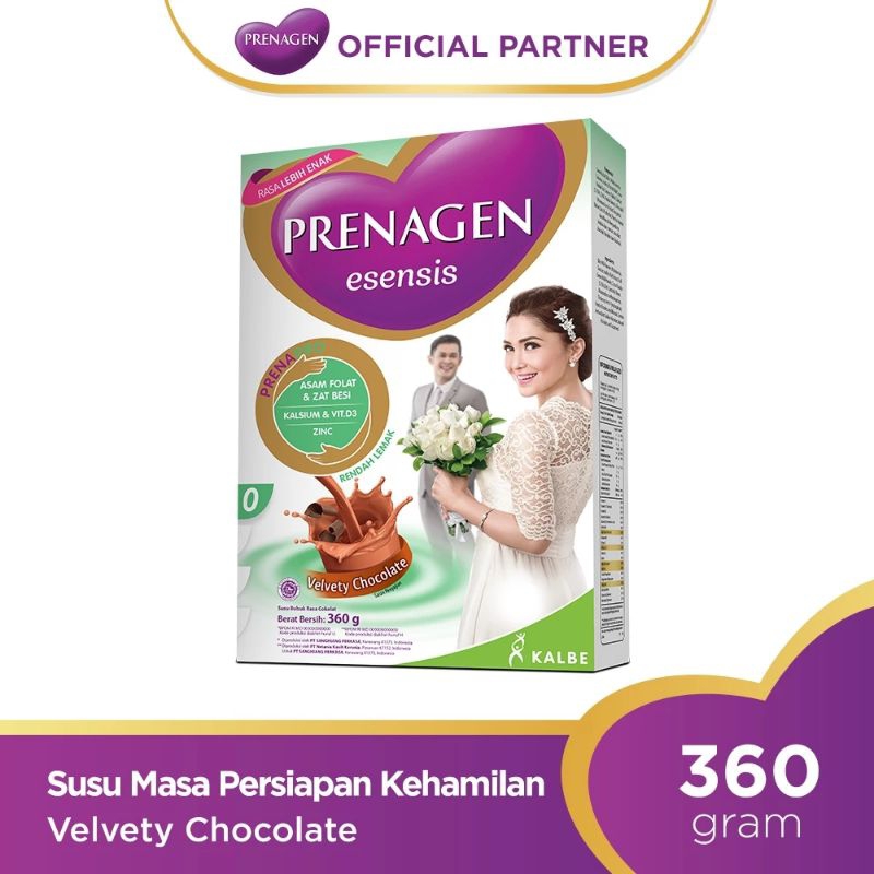 Jual PRENAGEN ESENSIS 360 GR PROMIL SUSU PROGRAM KEHAMILAN | Shopee ...
