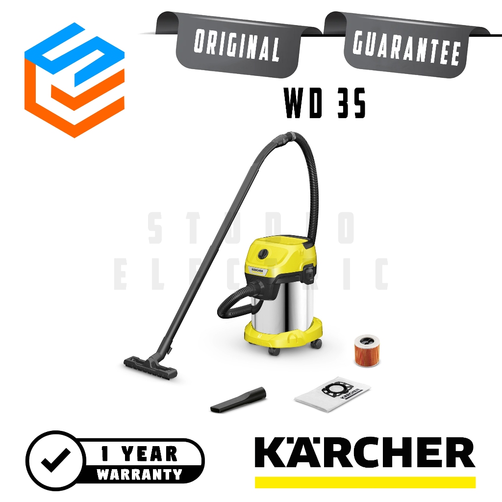 Jual Karcher WD3s / WD 3s Vakum Wet and Dry Vacuum Cleaner WD3 WD 3 ...