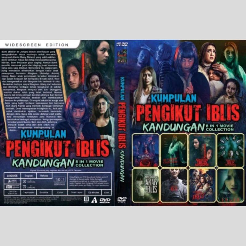 Jual Kaset Koleksi Film Horor Kumpulan Pengikut Iblis Kandungan | Shopee Indonesia