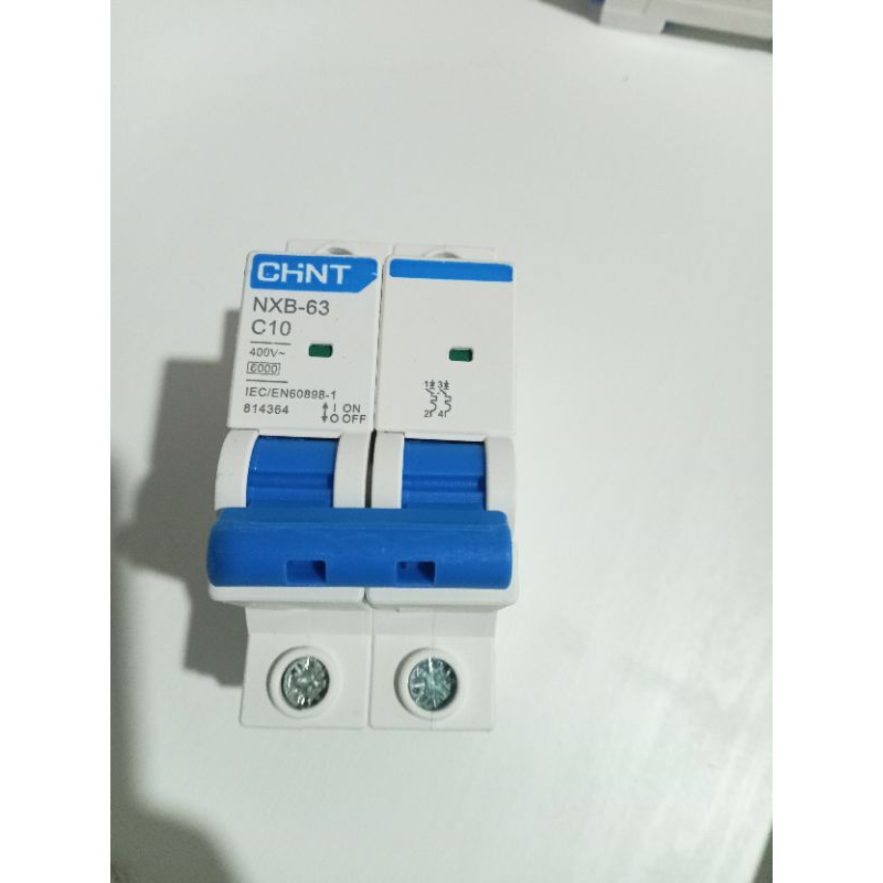 Jual mcb ChiNT NXB-63 2pas C10 C16 C20 C25 C32 C40 C50 C63 barang second siap pakek de jamin ...