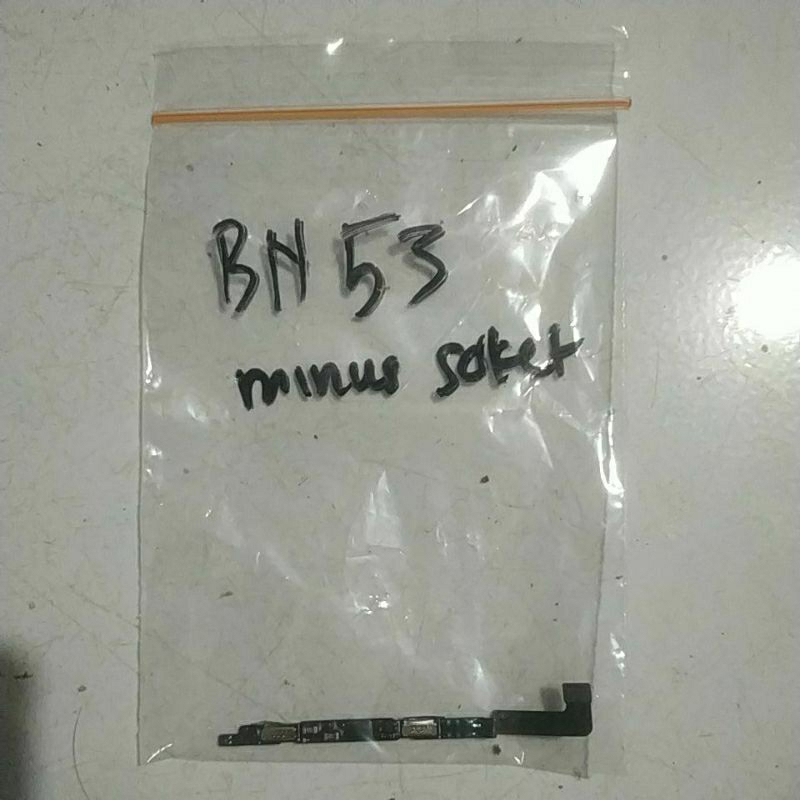 Jual papan PCB konektor cas bekas bn53/redmi note 10 pro minus soket ...