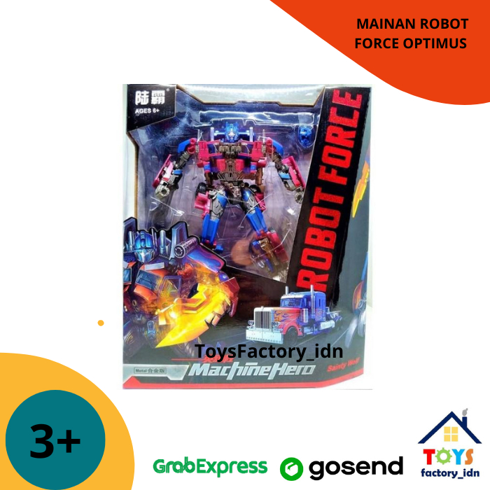 Jual Robot Optimus Prime Weijiang Machine Hero / Robot Tranformers Wei ...