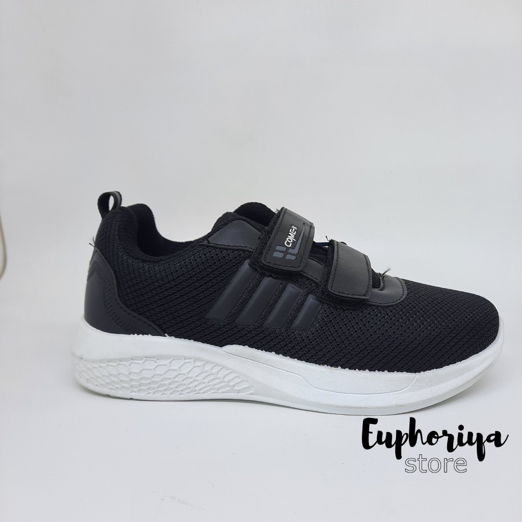 Jual [BONUS SANDAL SAAT LIVE] Sepatu Sekolah Velcro ComeX Mugen V2 (31 ...