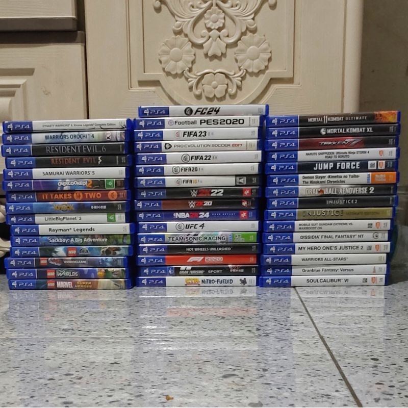 Jual BD Kaset PS4 1 2 Player Playstation 4 Bekas Second Original | Shopee Indonesia
