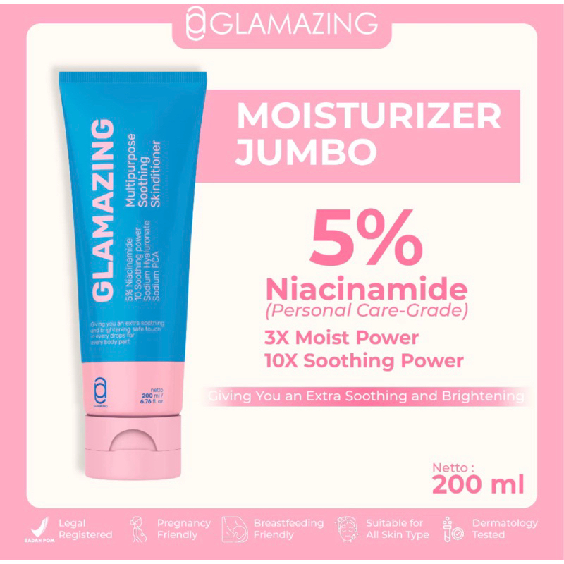 Jual [FREEGIFT] READY [Moisturizer] Glamazing Multipurpose Soothing ...