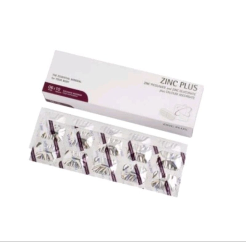 Jual Zinc Plus Strip 10 Kapsul Meningkatkan Daya Tahan Tubuh | Shopee ...