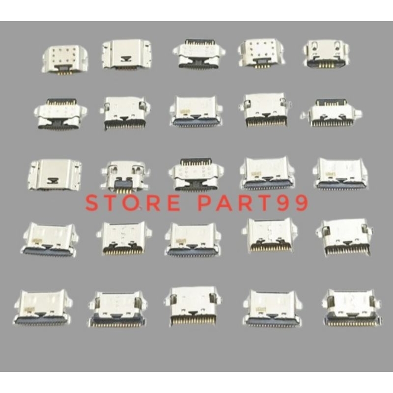 Jual Micro USB Charger Charging Port Dock Connector For A01 A02 A02s ...