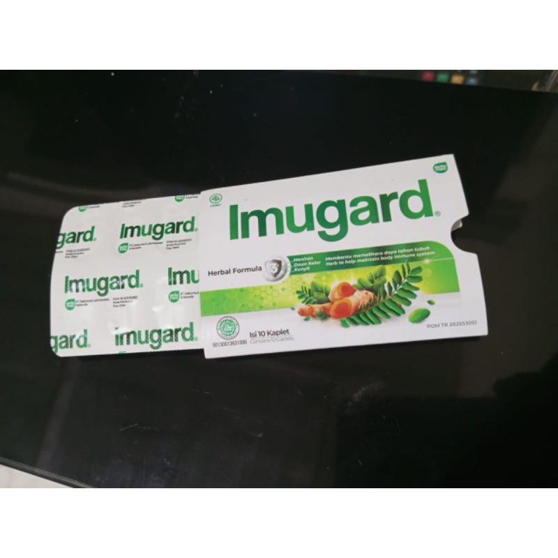 Jual imugard strip 10 tablet suplemen imugar | Shopee Indonesia