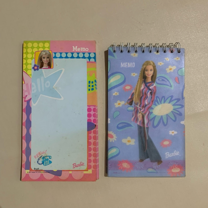 Jual Barbie Notebook / memopad - dapat 2 | Shopee Indonesia
