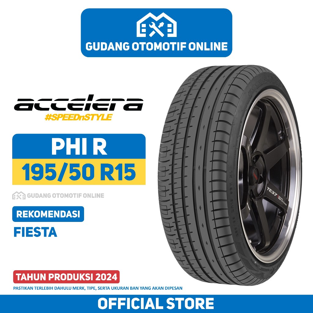 Jual Ban Accelera Phi R 195/50 R15 Ban Mobil Fiesta | Shopee Indonesia