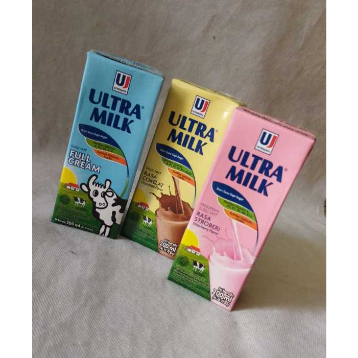 Jual SUSU UHT ULTRA JAYA 200ml | Shopee Indonesia