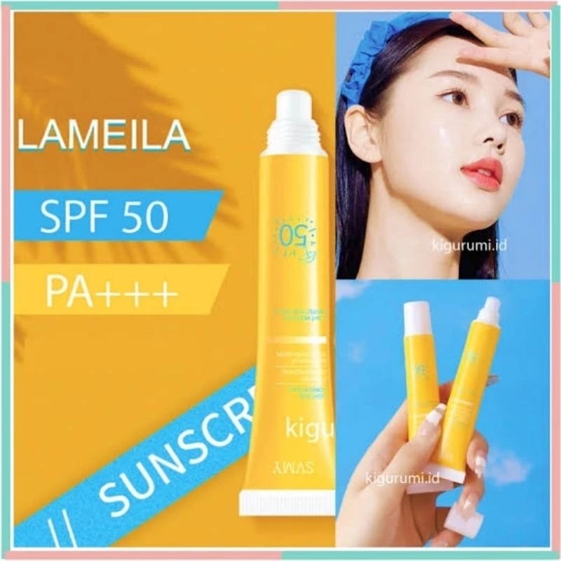 Jual Lameila Protect Me SPF 50 PA +++ SVMY Mini sunblock 3088 UV Cream ...