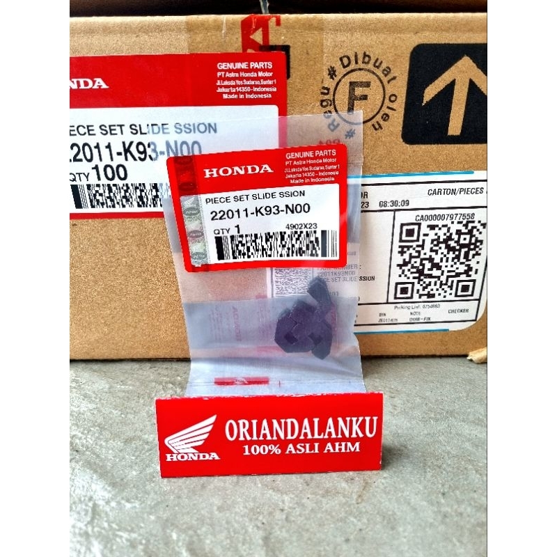 Jual PLASTIK SLIDER ORI SCOOPY ESP (22011-K93-N00)-SCOOPY OLD-BEAT ...