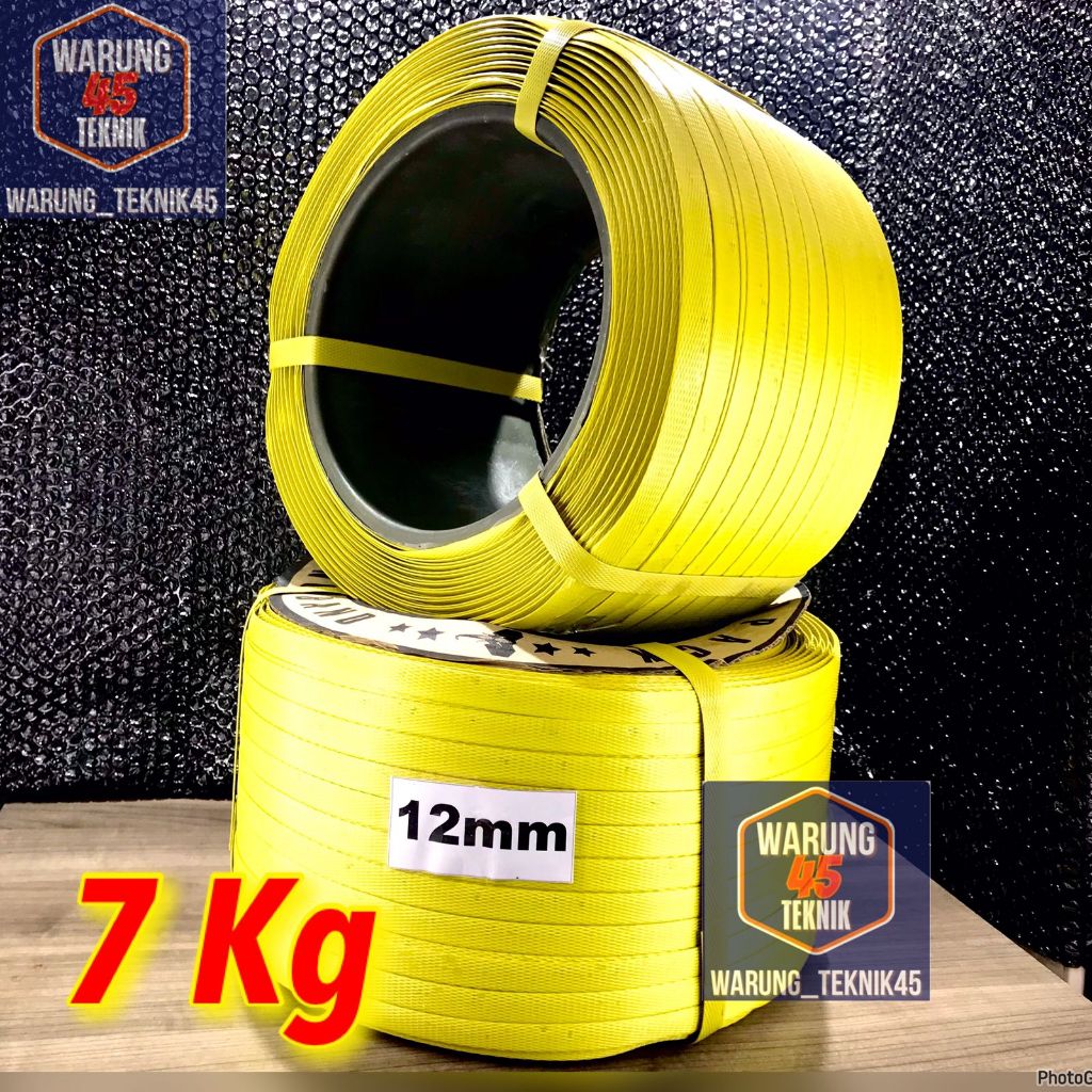 Jual Plastik Strapping Straping Band 12 mm 12 mm berat 7 kg | Shopee Indonesia