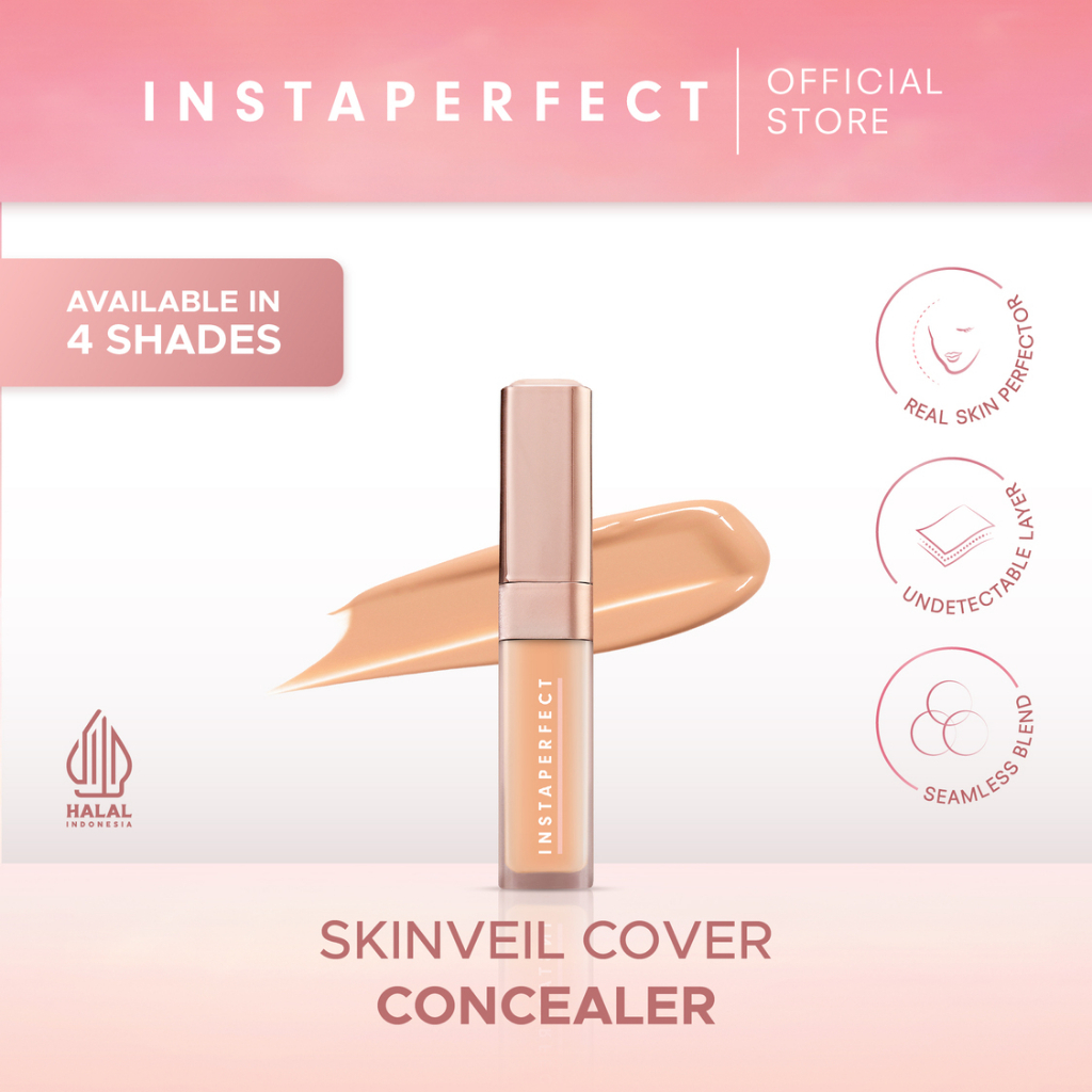 Jual INSTAPERFECT Skinveil Cover Concealer (Undetectable Layer Effect ...