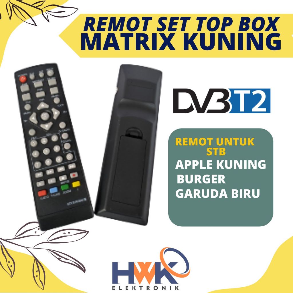 Jual Remot / Remot Set Top Box DVB T2 Matrix Burger Garuda tanpa ... Jual Remot / Remot Set Top Box DVB T2 Matrix Burger Garuda tanpa ...