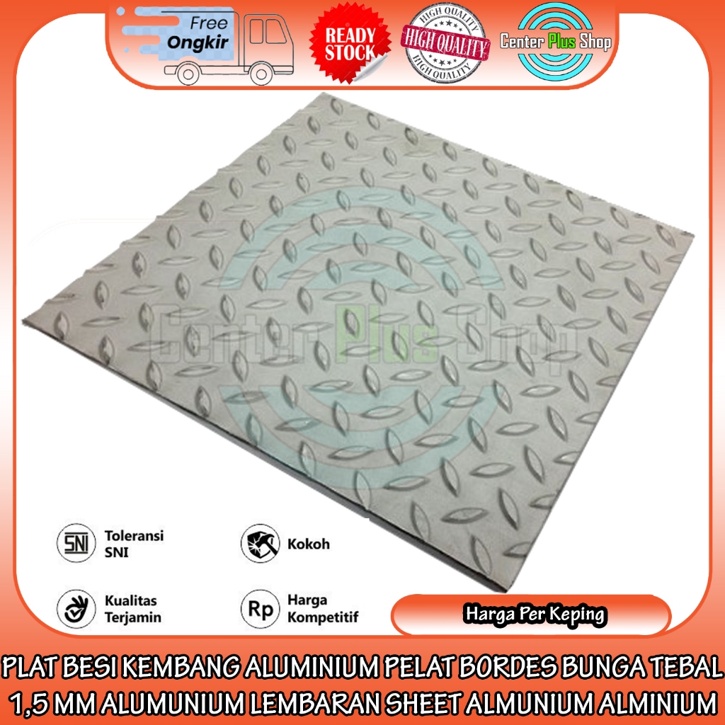 Jual [Kargo] PLAT PELAT BORDES BUNGA TEBAL 1,5 MM PLATE BESI KEMBANG ...