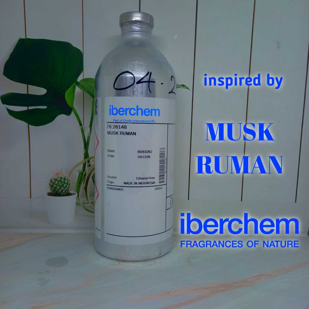 Jual MUSK RUMAN BY IBERCHEM BIBIT MURNI 100 ML( WARNA MINYAK PINK ...