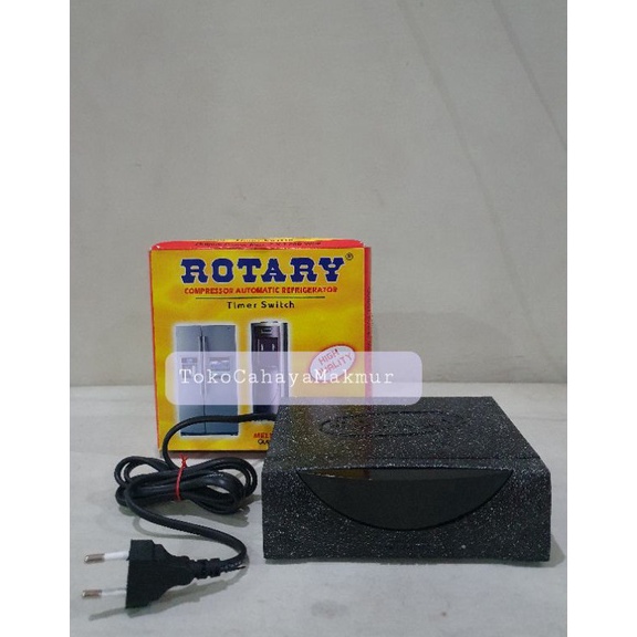 Jual KODE M32Q Automatic Timer Switch Rotary 2x12w Pelindung Kulkas ...