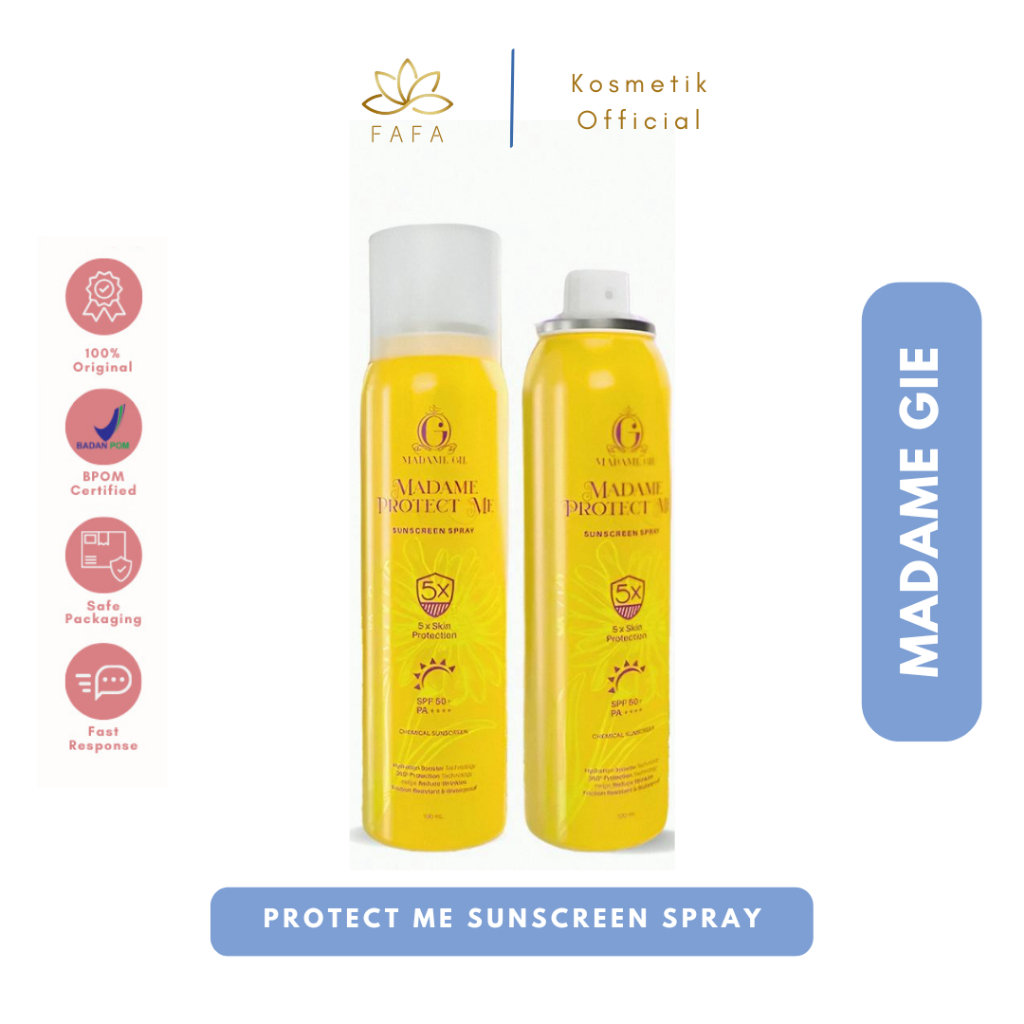 Jual MADAME GIE Madame Protect Me Sunscreen Spray SPF50 PA ...