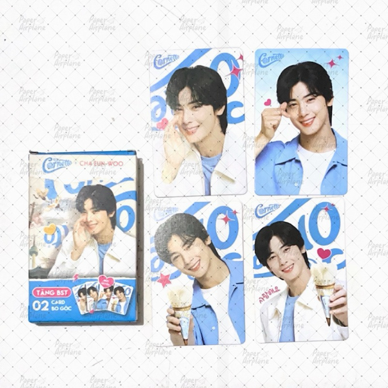 Jual OFFICIAL ASTRO CHA EUNWOO CORNETTO VIETNAM PHOTOCARD | Shopee ...