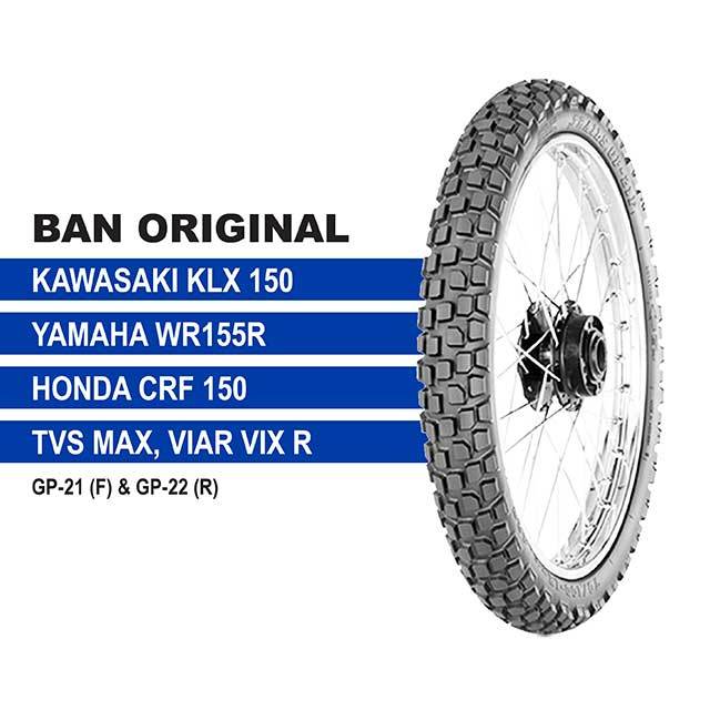 Jual ban luar Trail IRC GP21 70/100-19 gp21 275-21 | Shopee Indonesia