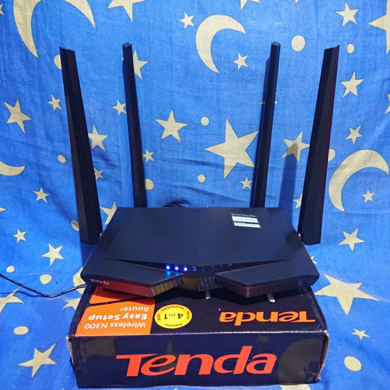 Jual TENDA AC6 Anten Empat AC1200 Smart Wi-Fi Router Dual-Band (Hanya ...