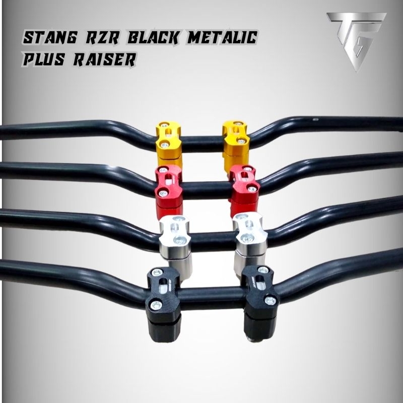 Jual Stang Rzr + Raiser CNC Universal Vixion CB150R Verza Tiger RX King ...