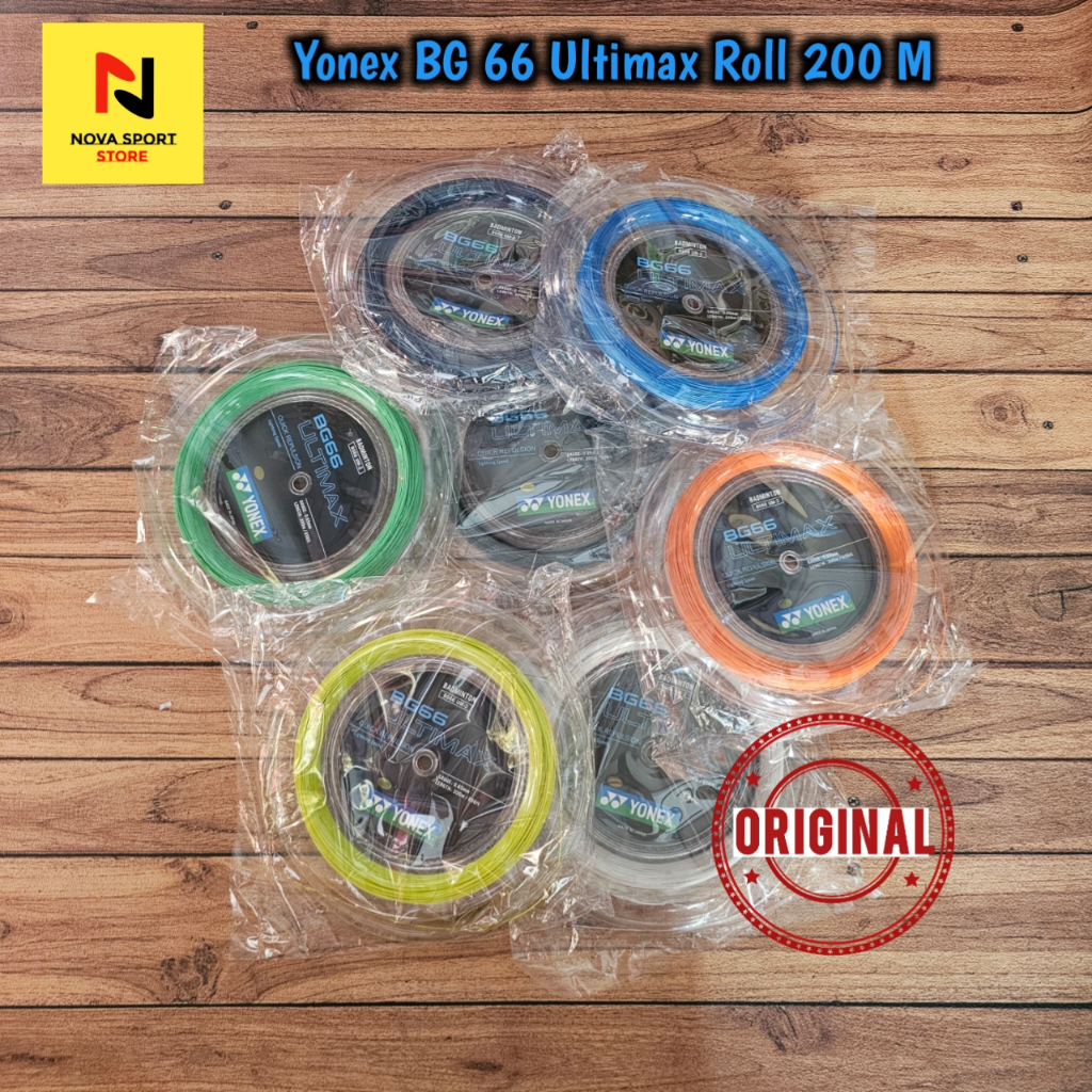 Jual Yonex Senar Badminton (ROLL) BG 66 Ultimax | Shopee Indonesia